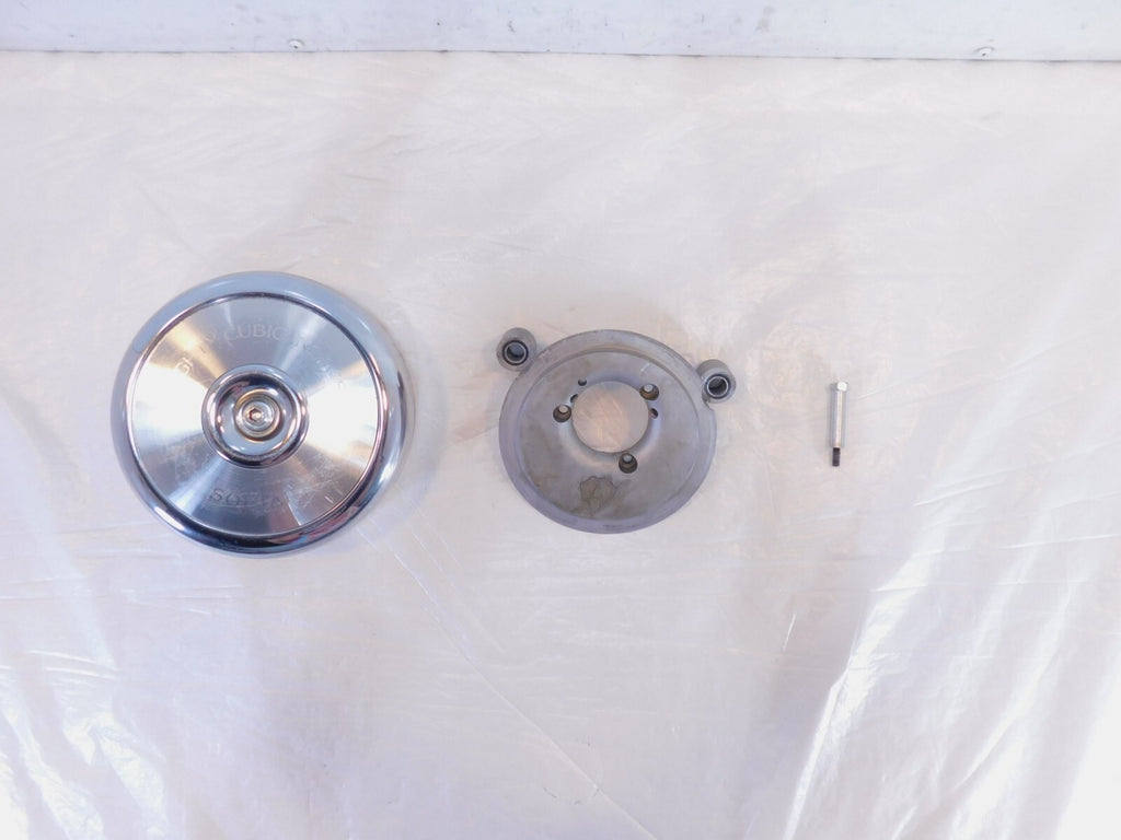 Harley Davidson Electra Glide Softail Dyna Air Cleaner Filter Backplate ...